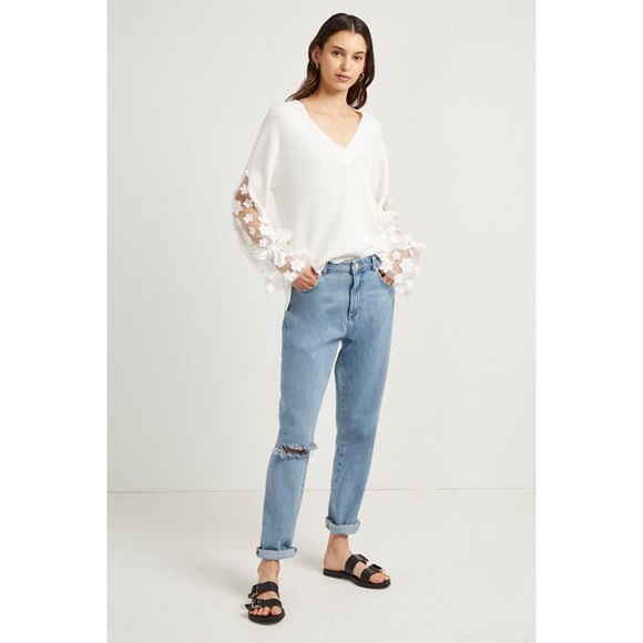 French Connection | Tops | Nwt French Connection Caballo Lace Knit ...